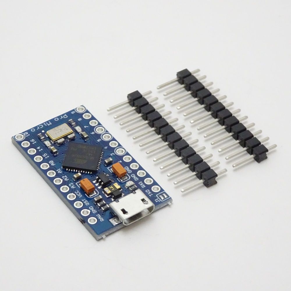 Модуль LEONARDO Pro Micro на ATMEGA32U4 для ARDUINO Порты вх/выхода: 12 ...