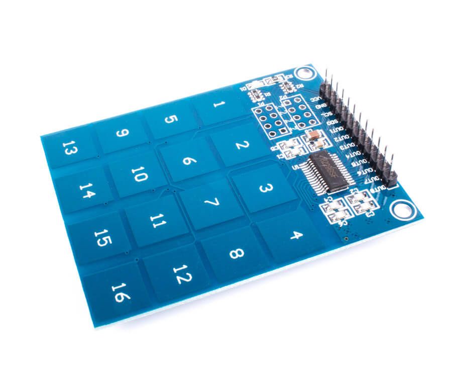 Модуль сенсорной клавиатуры на микросхеме TTP229 ARDUINO