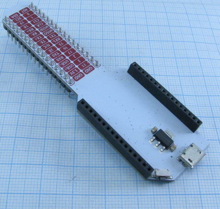 МОДУЛЬ расширения Omega2 и Omega2+ Breadboard Dock для разработки проектов на беспаячных платах ...