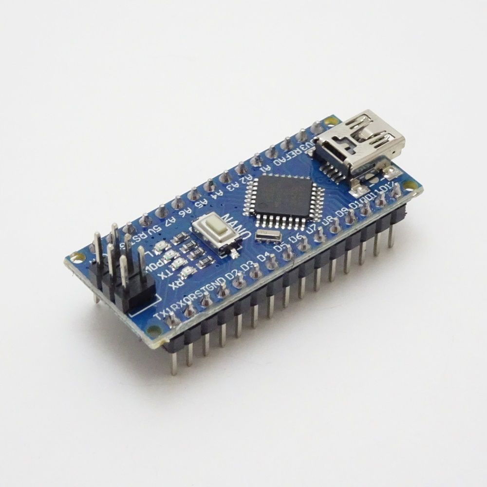 ARDUINO Nano v3.0 (FT232) на микроконтр. ATmega328 распаянная;(разъем ...
